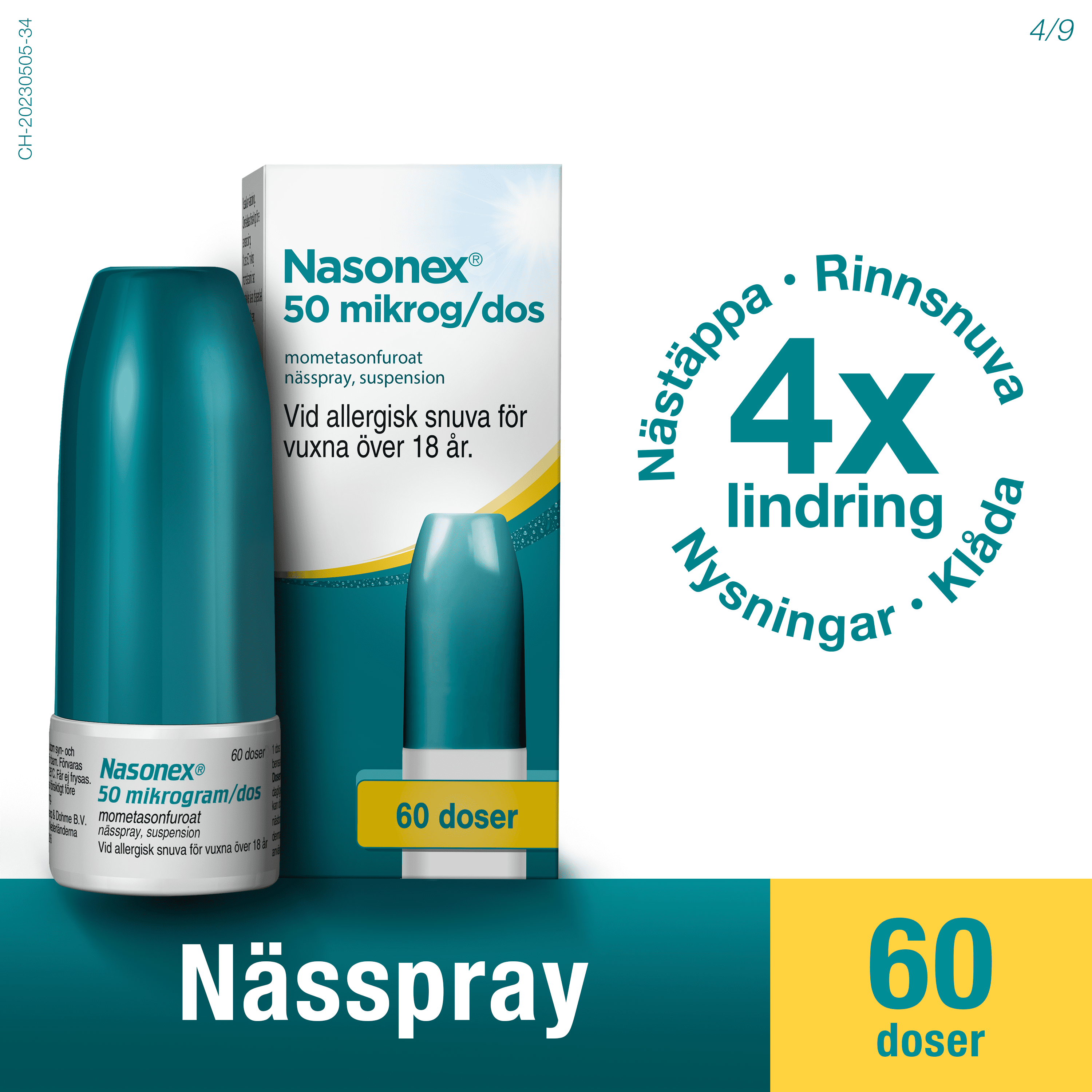 Nasonex – tacklar en mängd olika allergisymptom